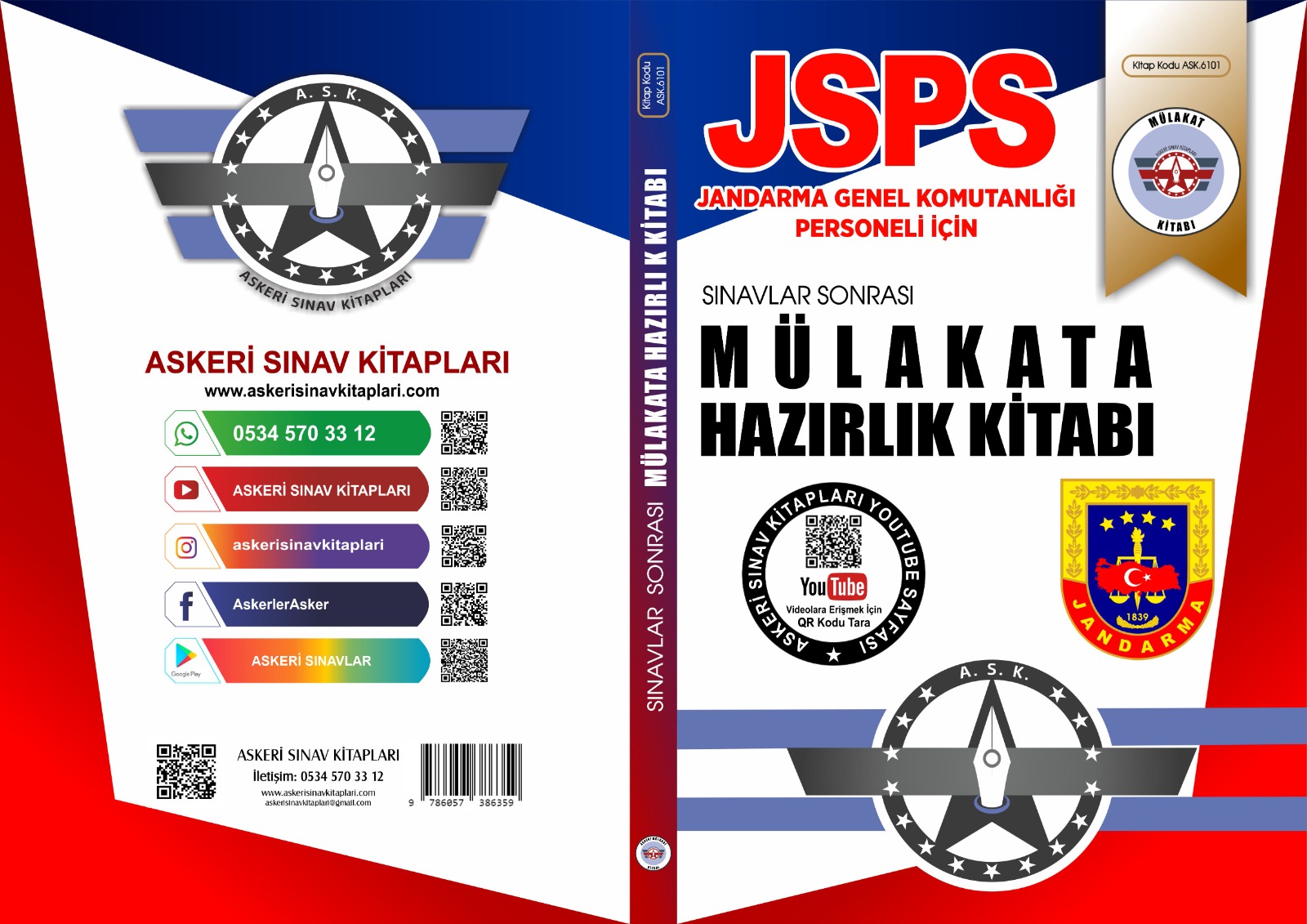 JSPS Sonrası Mülakata Hazırlık (2’li Set) - Askeri Sınav Kitapları